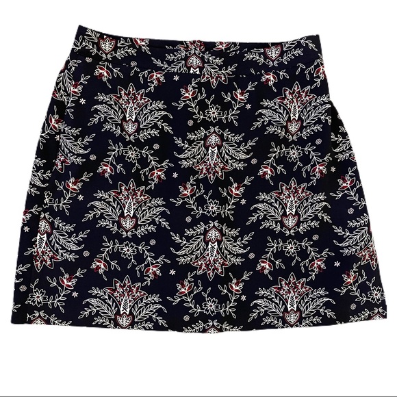 EP Pro | Shorts | Ep Pro Golf Skort 8 Dark Navy Floral Side Slit Deep ...